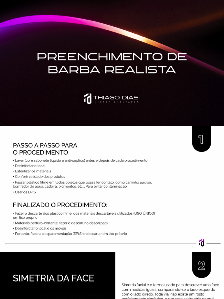 Apostila de Preenchimento de Barba | PDF