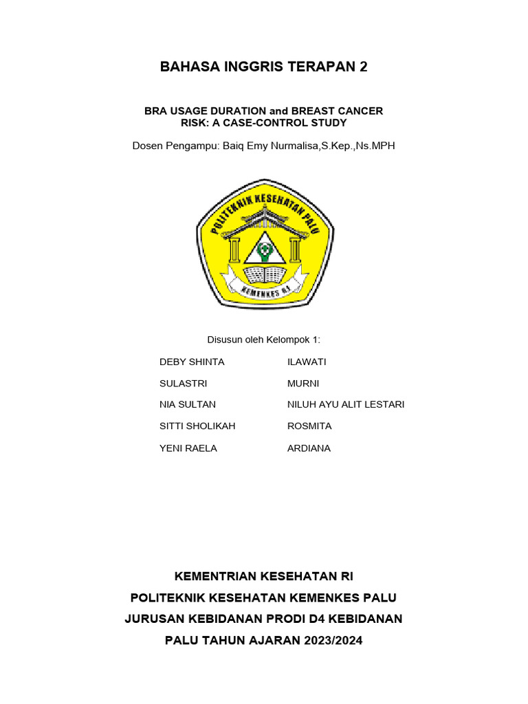 Tugas Ibu Emy (Main Idea) | PDF | Breast Cancer | Cancer