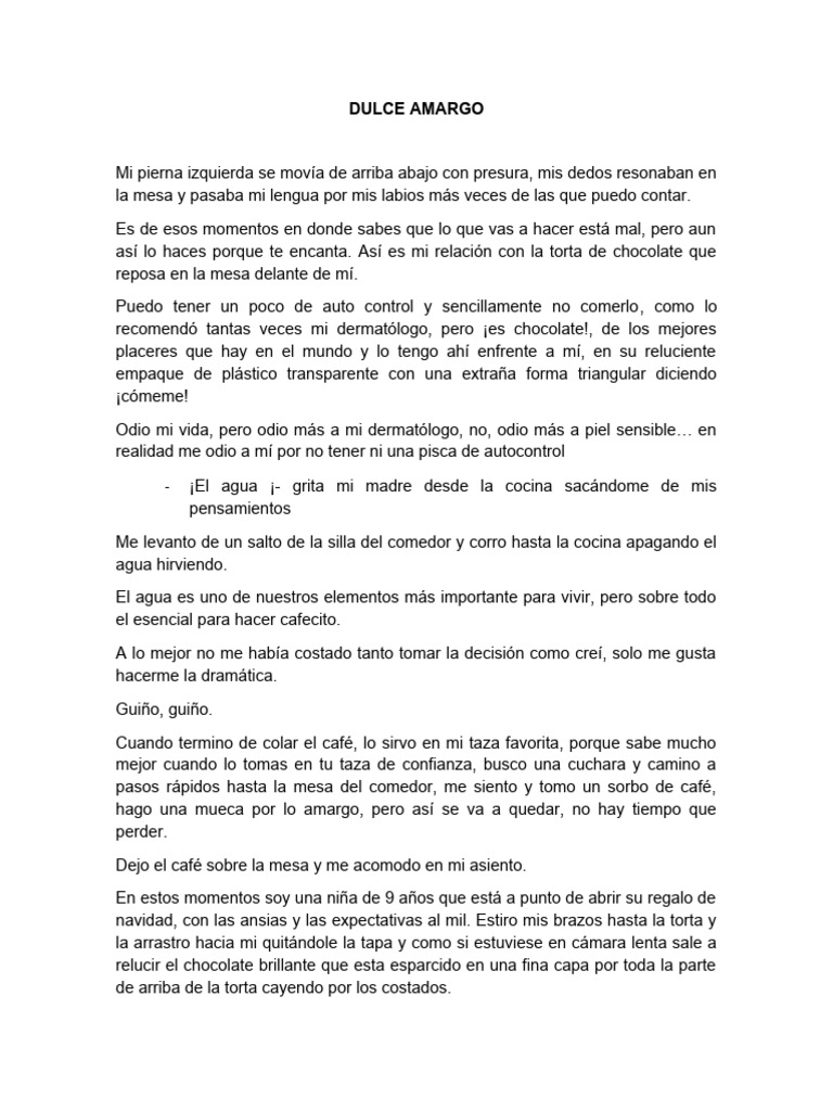Cuento Pdf Alimentos Comida Y Bebida