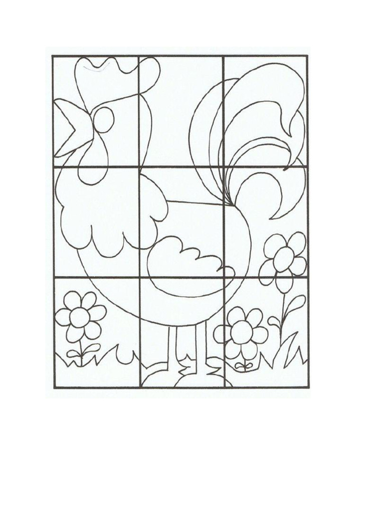 Rompecabezas Gallina Pdf