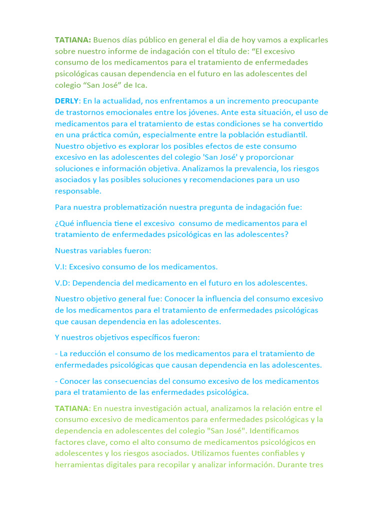 qq | PDF | La dependencia de sustancias | Trastorno depresivo mayor