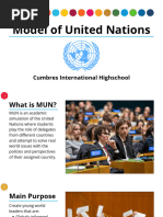 MUN Draft Resolution Format | PDF