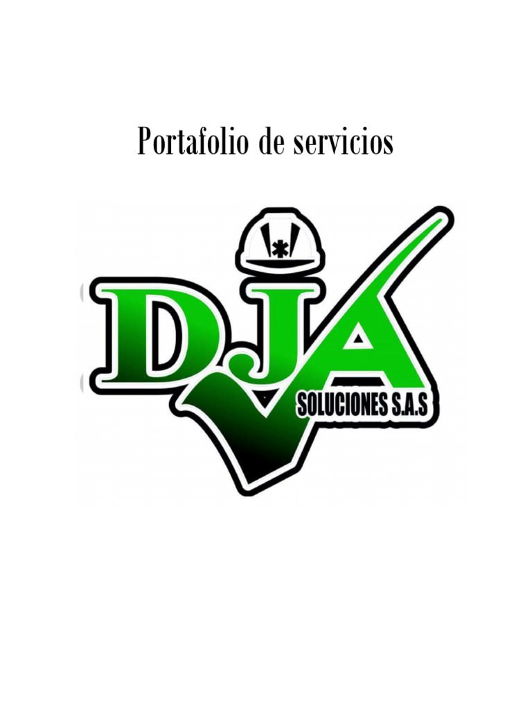 Portafolio DJA SOLUCIONES SAS RIESGO ELECTRICO | PDF | Negocios | Tecnología e ingeniería