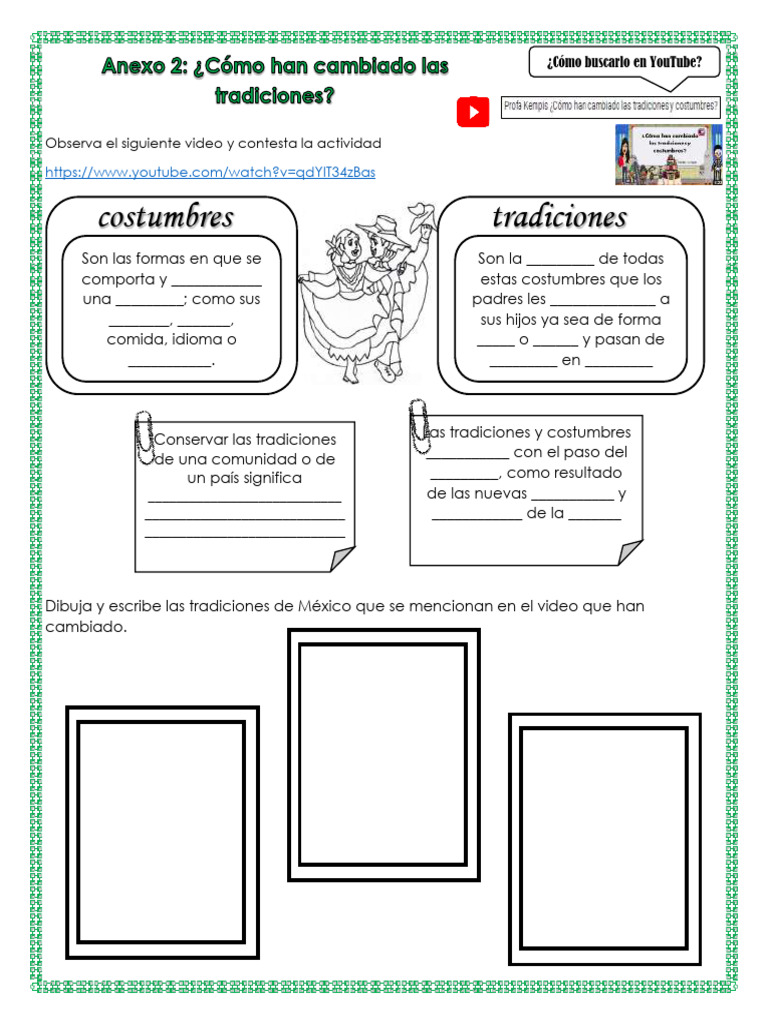 Cómo Han Cambiado Las Tradiciones | PDF | Crecimiento personal y ...