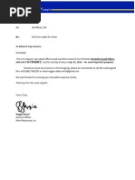 BIR Transfer Commitment Form | PDF