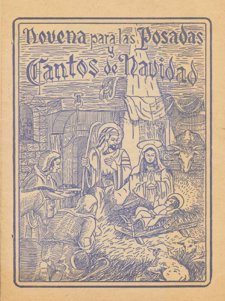 Novena para Las Posadas y Cantos de Navidad (Antiguo) | PDF | María ...