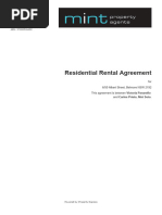 Form 9 Entry Notice for Tenants | PDF | Leasehold Estate | Private Law