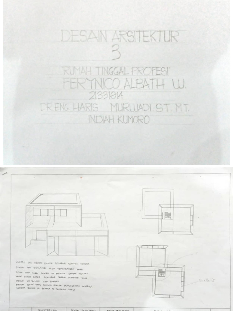 Ferynico Albath DA3 RUMAH PROFESI | PDF