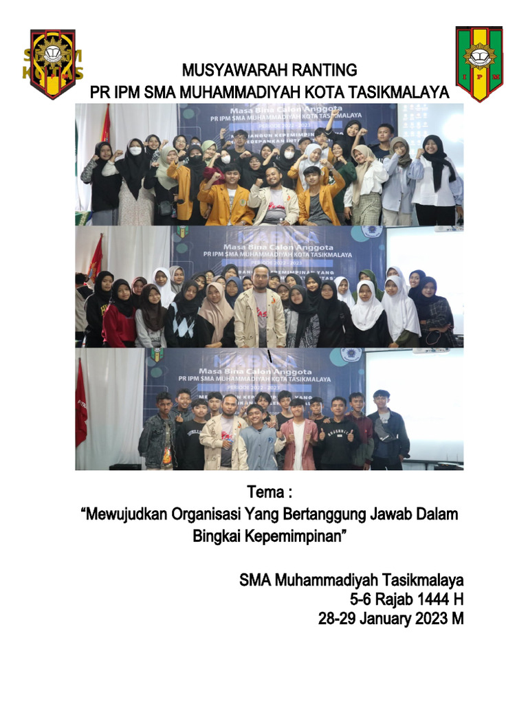 Materi Sidang-MUSYRAN 2023 (2) - 1 | PDF