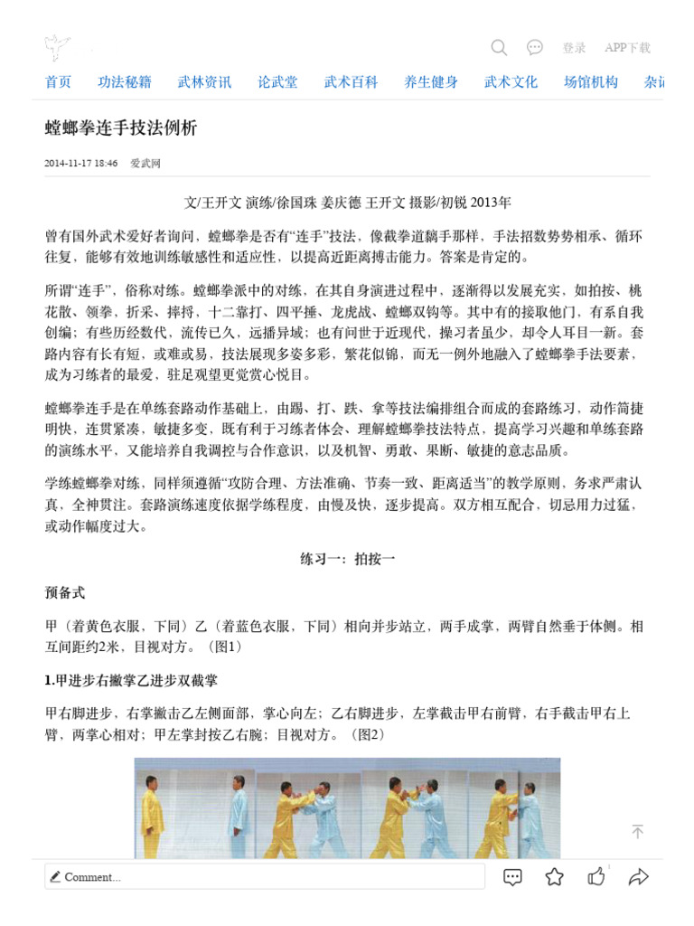 An Analysis of Mantis Boxing Combination Techniques - 爱武网 | PDF