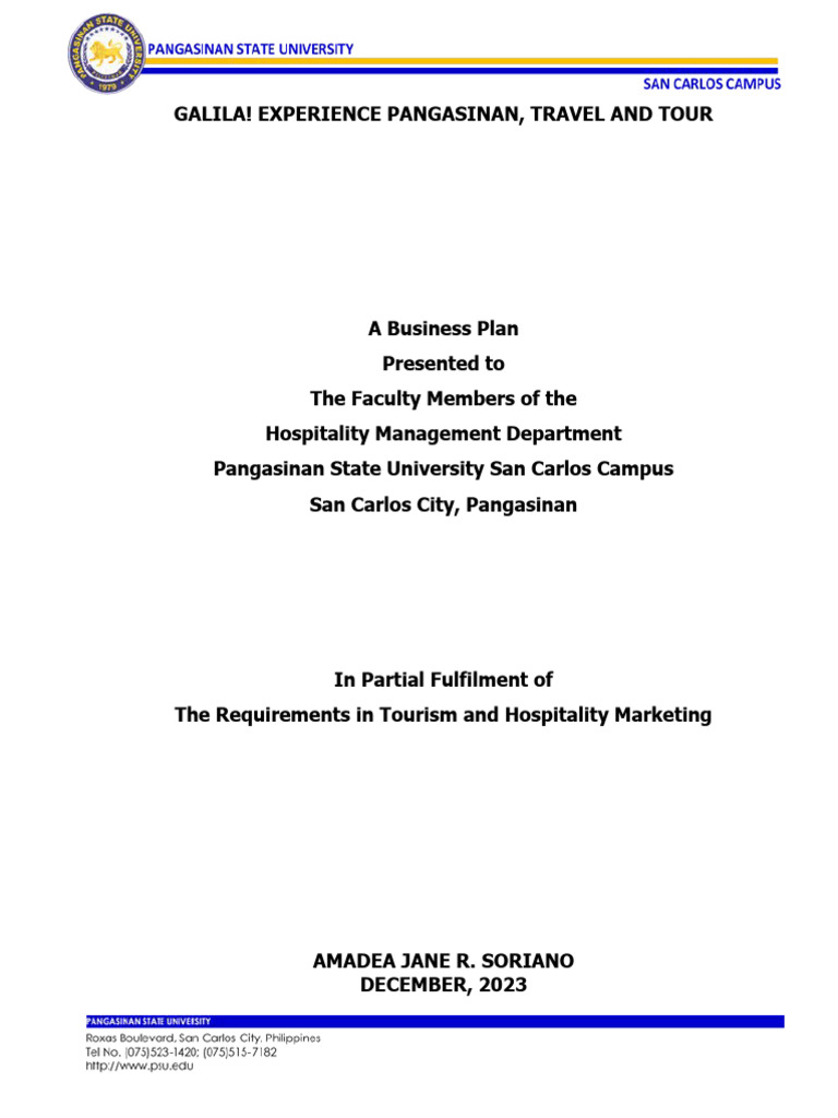Preliminaries Business Plan Sample | PDF | Market (Economics) | Business
