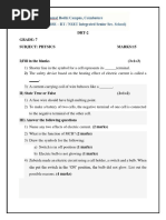 Grade 7 Physics Electricity Workbook | PDF | Series And Parallel ...