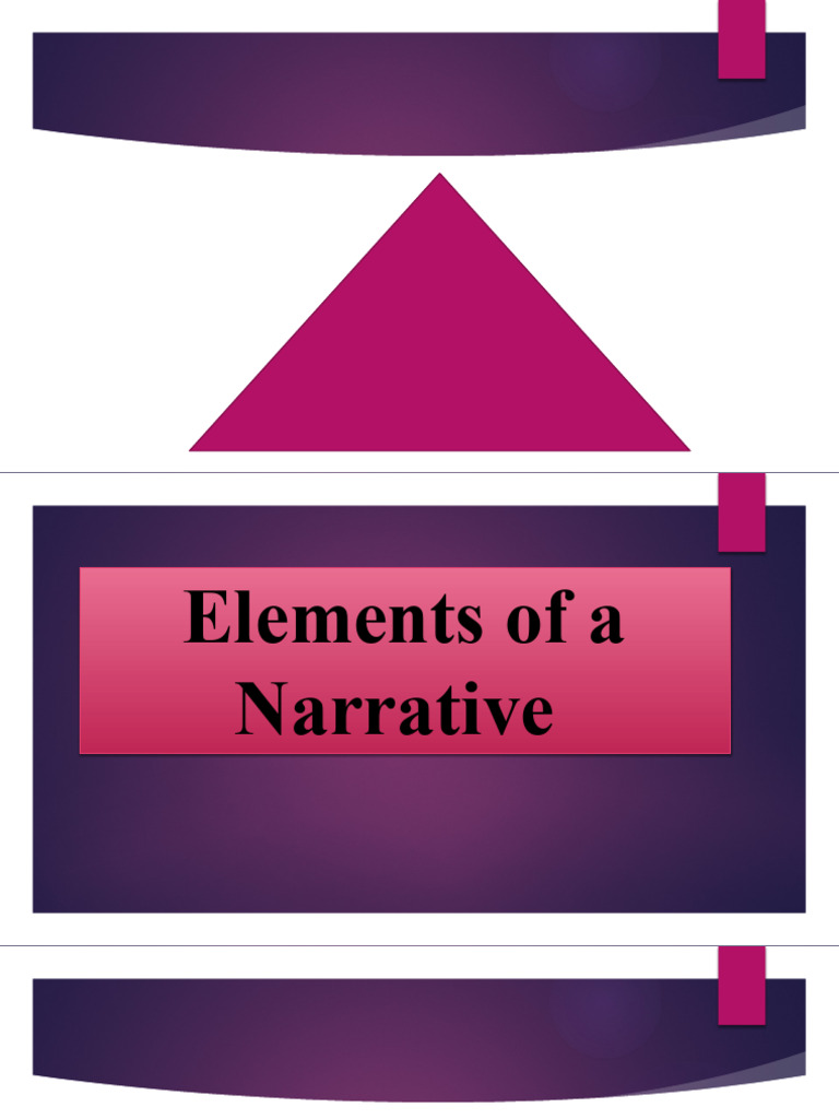 Grade 6 - Elements of Narrative | PDF | Narrative | Narration