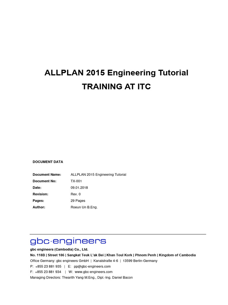 Engineering Tutorial - at ITC | PDF | 3 D Computer Graphics | Page Layout