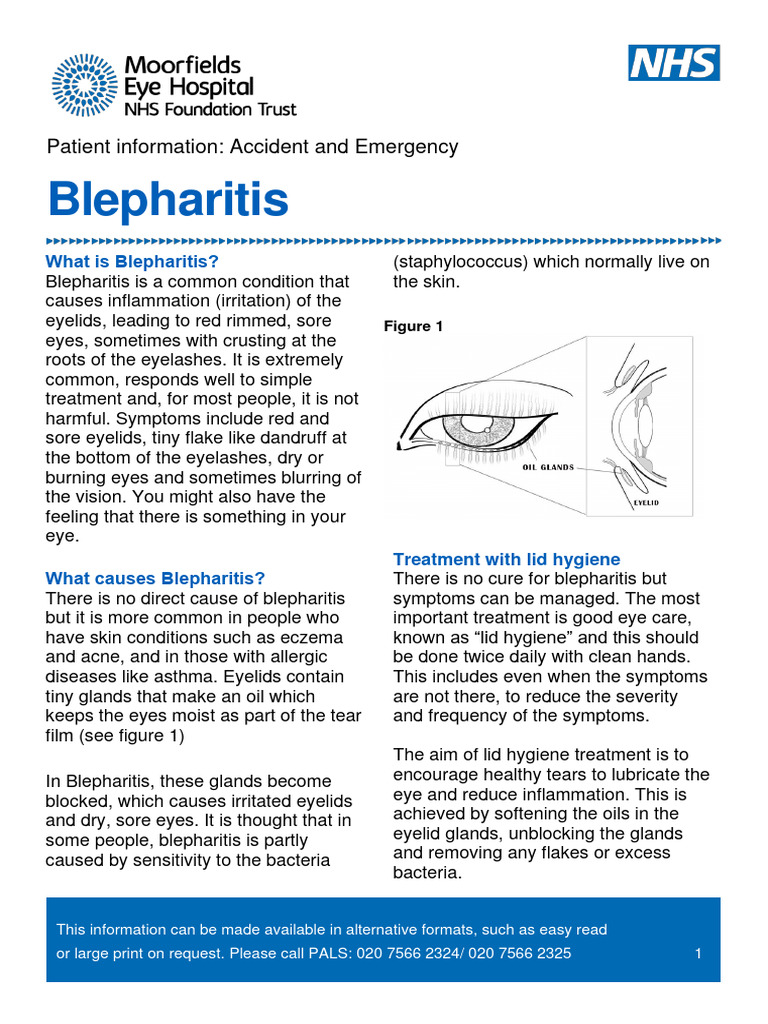 Blepharitis | PDF | Ophthalmology | Health Sciences