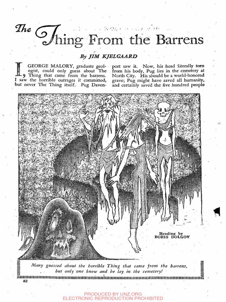 That From The Barrens | PDF