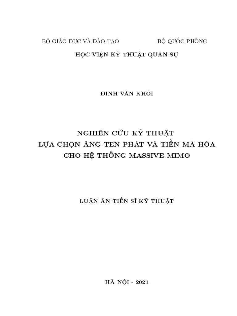 Dinh Van Khoi - LATS | PDF