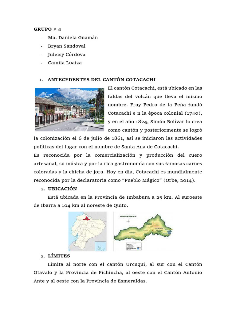 Cultura y Tradiciones de Cotacachi | PDF | Ciencias sociales