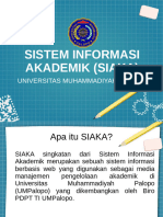 Panduan Penggunaan SIMAWA UM Jambi | PDF