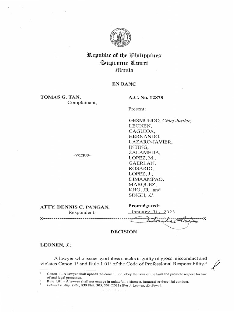 $Ttpren1E Qcourt: 3republic of Tbe Llbilippines | PDF | Lawyer | Disbarment