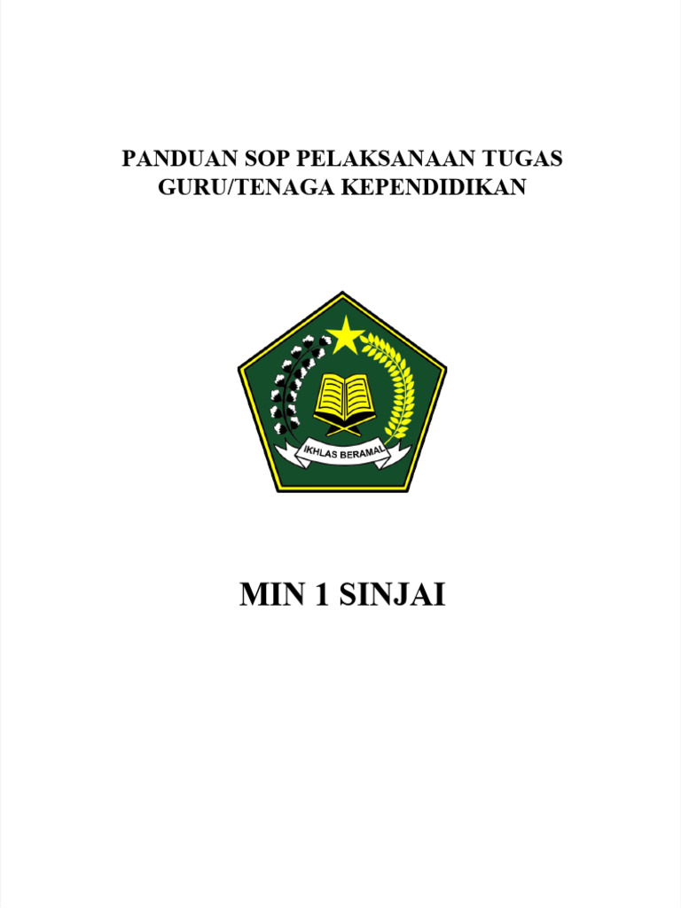 Panduan Sop Pelaksanaan Tugas | PDF | Karier & Perkembangan | Pengembangan Diri