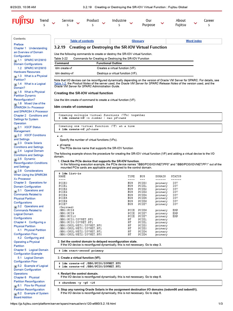 SR-IOV Configuration | PDF | Computing | Computer Engineering