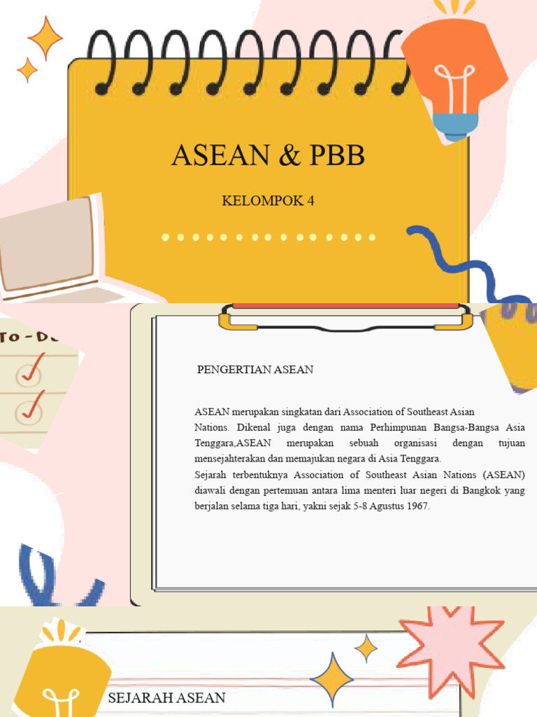 ASEAN & PBB KELOMPOK 4.pptx - 20231210 - 073316 - 0000 | PDF