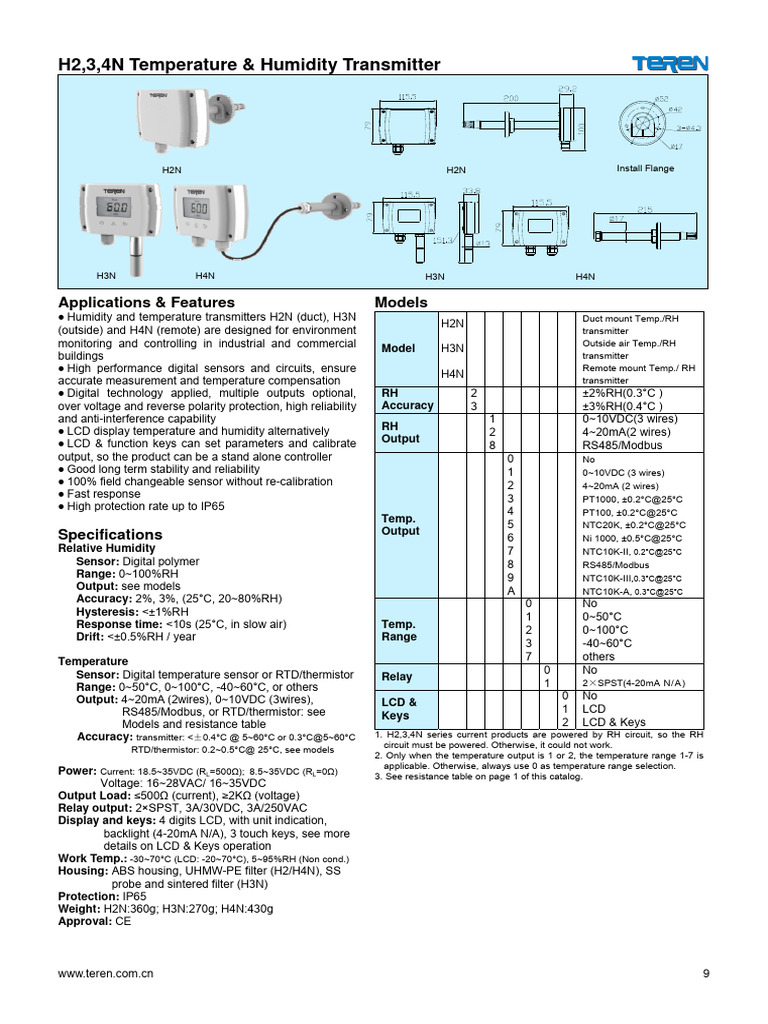 Teren - H2N322100 | PDF | Sensor | Electromagnetism