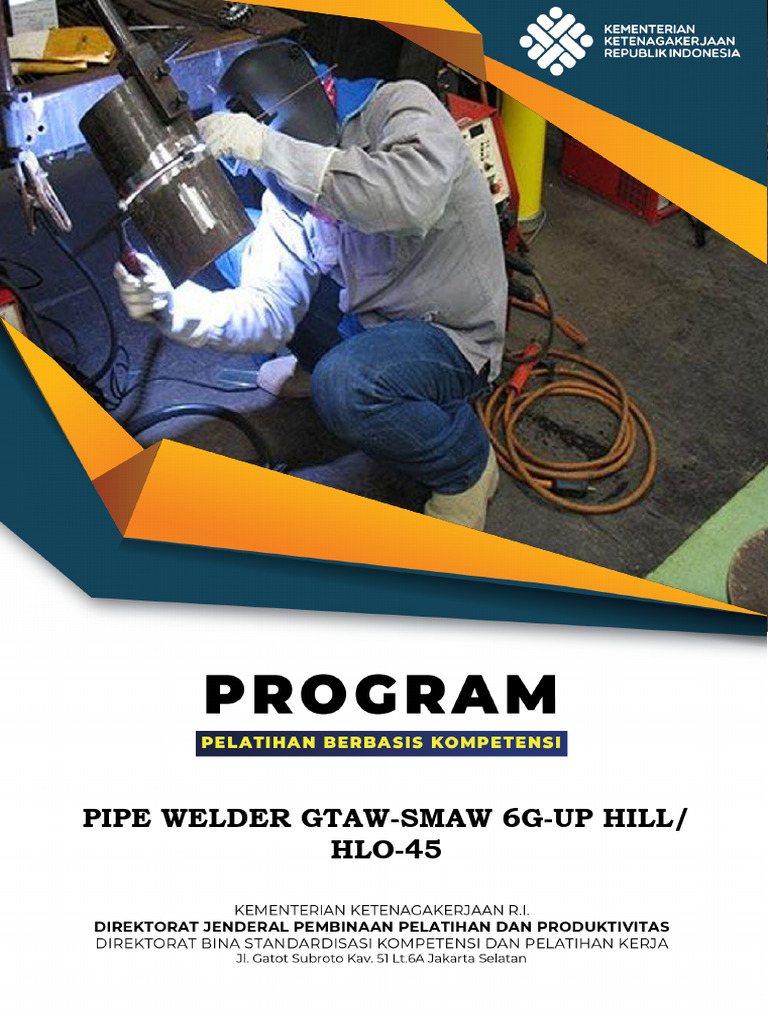 Pipe Welder Gtaw-Smaw 6G-Up Hill/ HLO-45 | PDF | Teknologi & Rekayasa | Komputer
