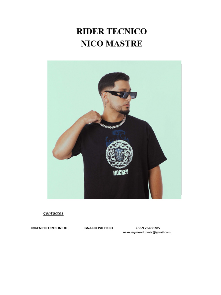 Rider Técnico de Nico Mastre | PDF