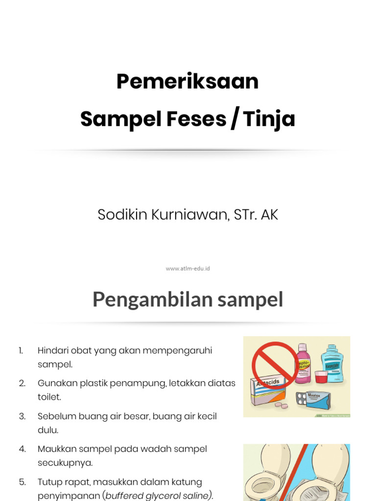 Pemeriksaan Feses | PDF | Kesehatan Holistik | Sains & Matematika