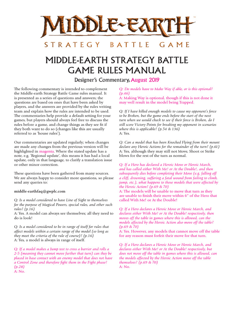 MESBG Designers Rules Manual | PDF | Cavalry | Military