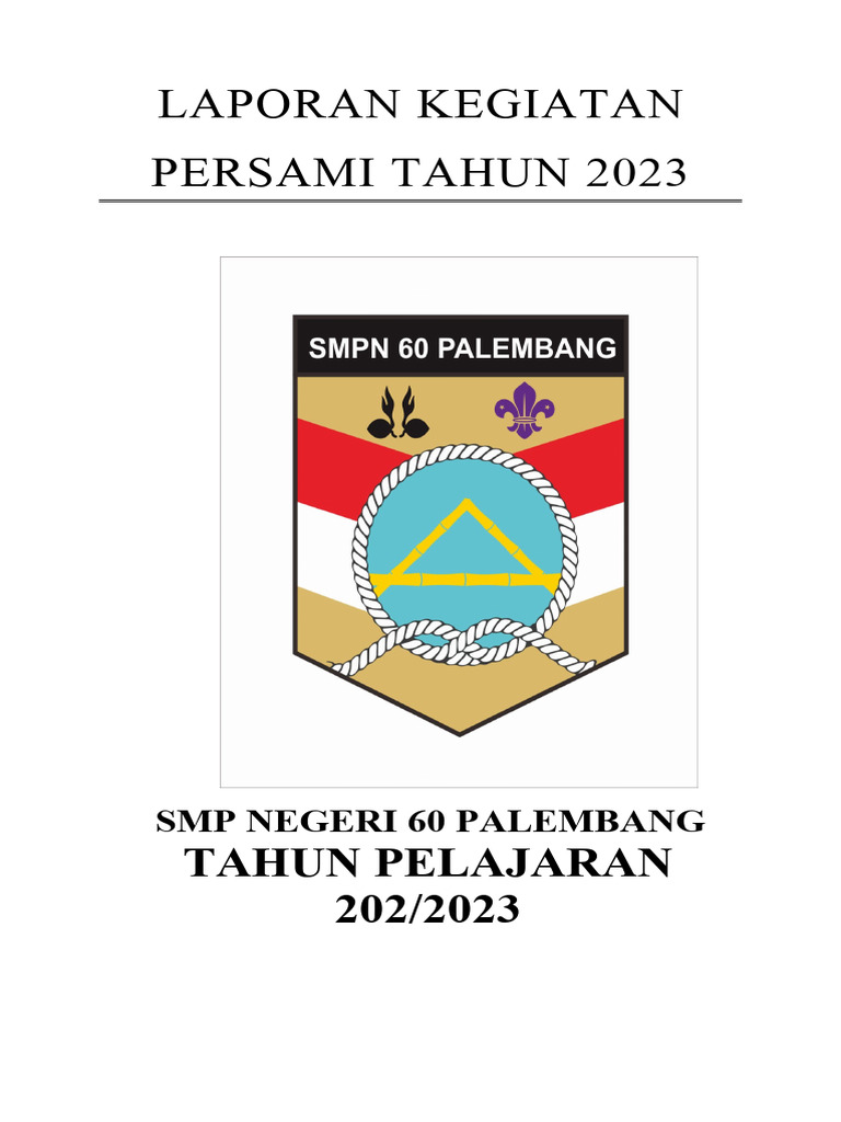 Laporan Persami Tahun 2023 | PDF