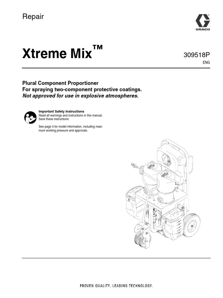 Xtreme Mix Parts Manual | PDF | Pump | Valve