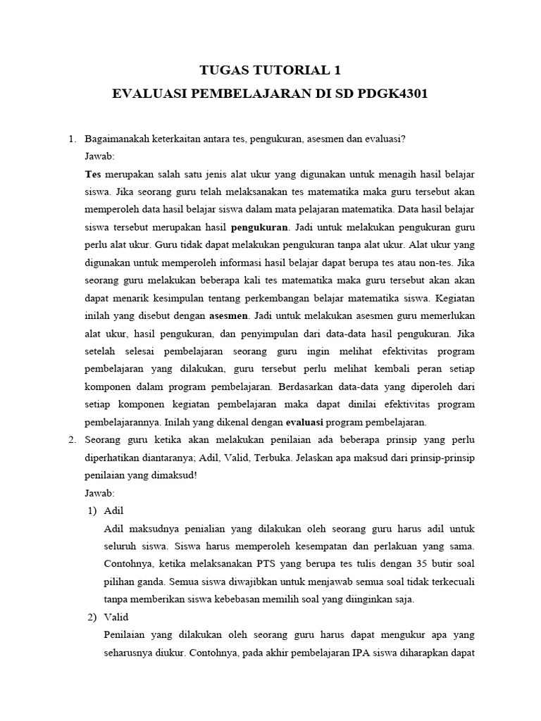 SEPTIANA IRMA YANTI - TT1 - PDGK4301 Upload | PDF | Karier & Perkembangan