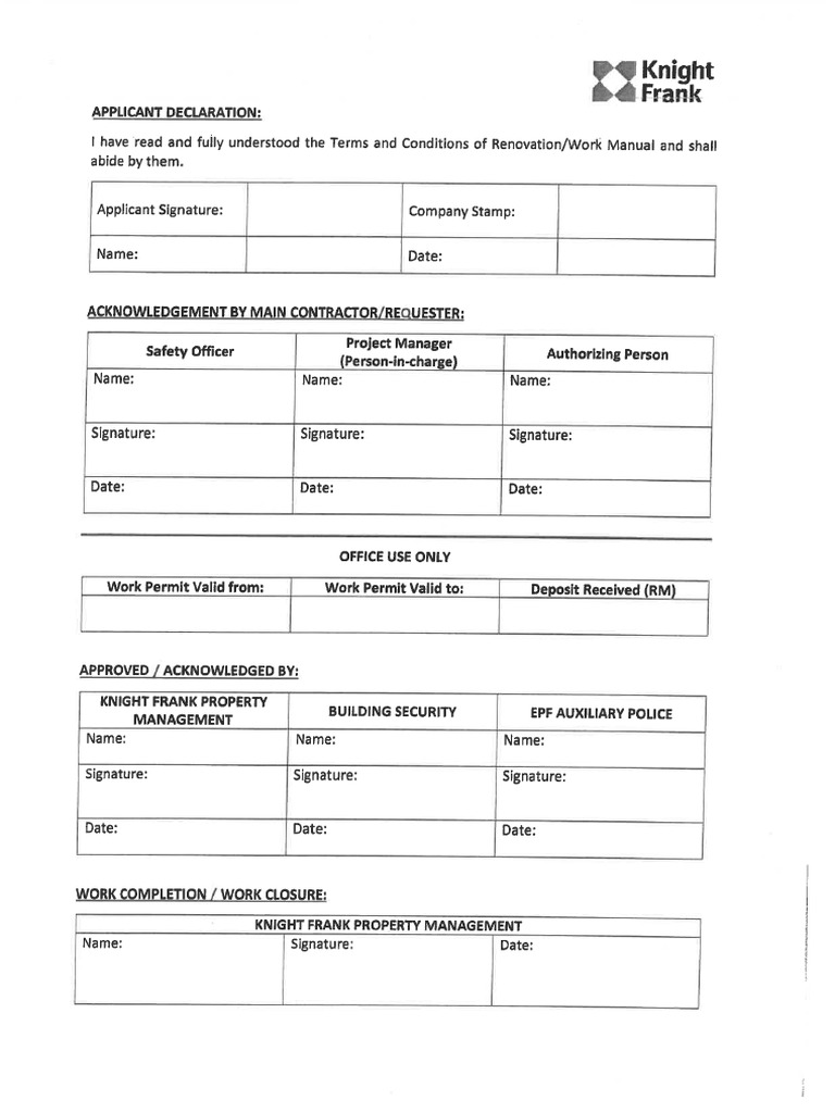 Work Permit | PDF