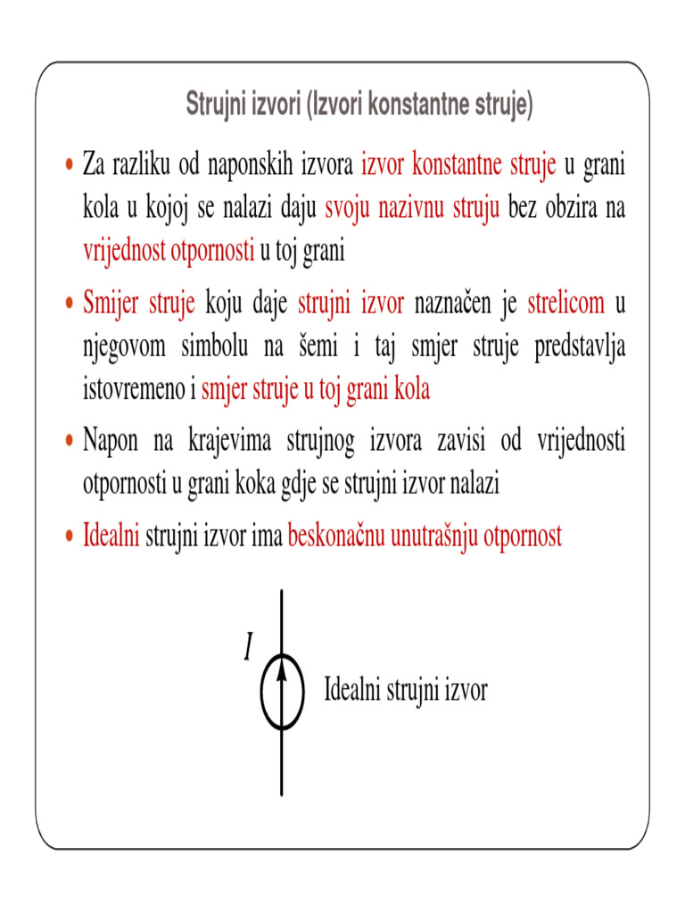 6 Metode Analize Kola Jednosmjerne Struje | PDF