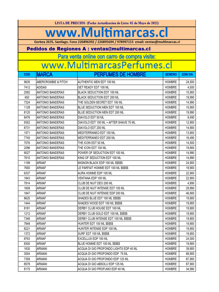 Multimarcas | PDF | Moda | Marca