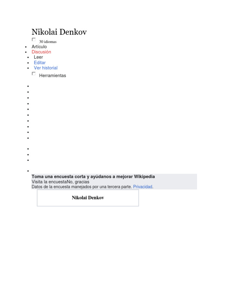 Nikolai Denkov | PDF | Bulgaria | Gobierno