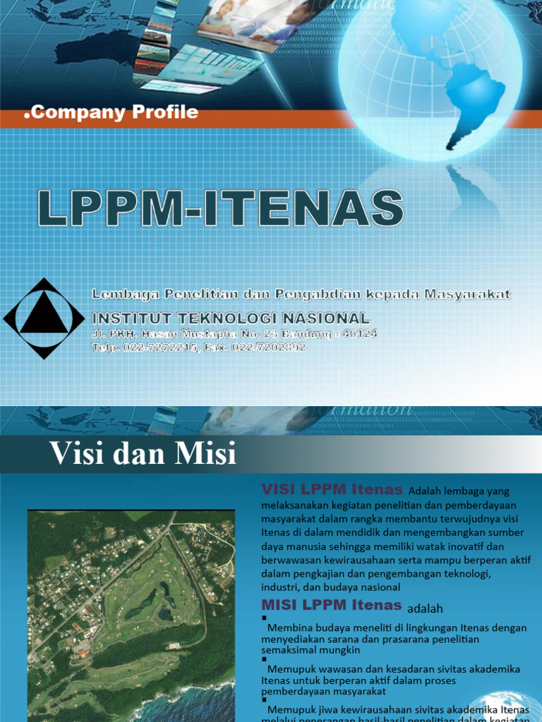 Profil LPPM Itenas | PDF | Seni | Komputer