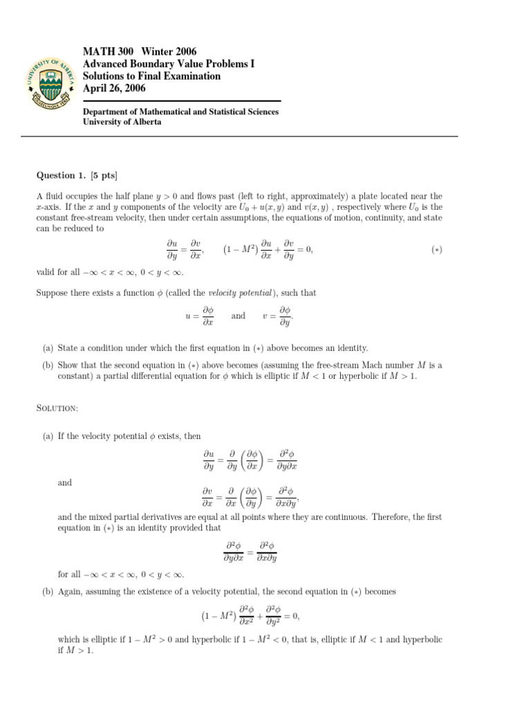 Math 300 Unknown 2006 Other Pdf Equations Nonlinear System