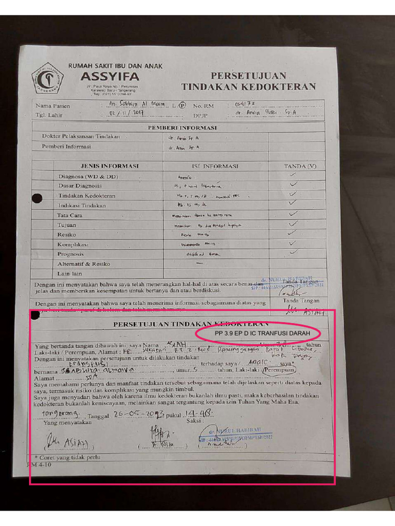PP 3.9 Ep D Ic Transfusi Darah | PDF