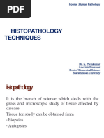 Histopath Cutting Sections | PDF | Histopathology | Histology
