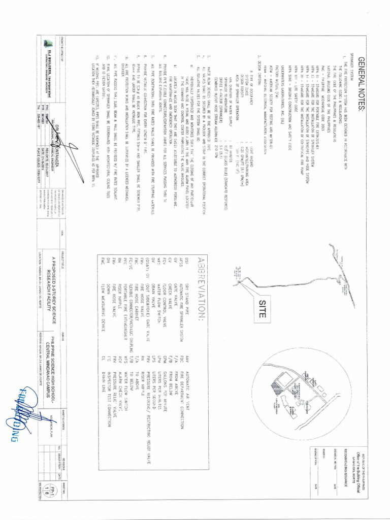Fire_Protection_Plans_-_SRF (1) | PDF