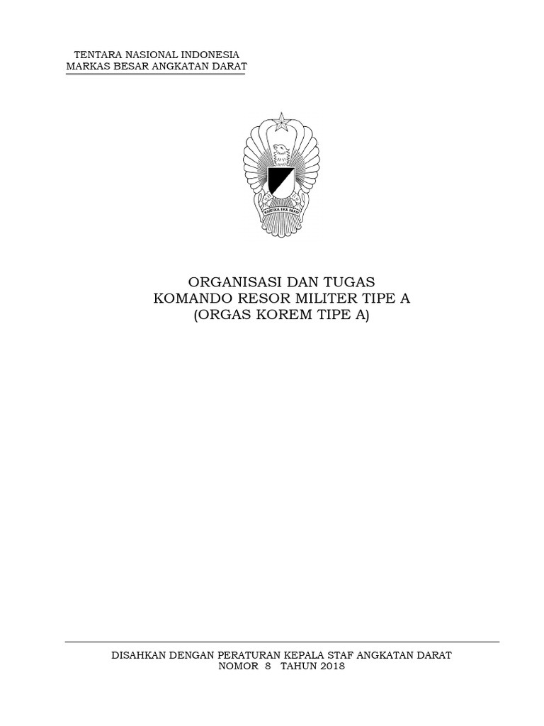 Orgas Korem Tipe A | PDF
