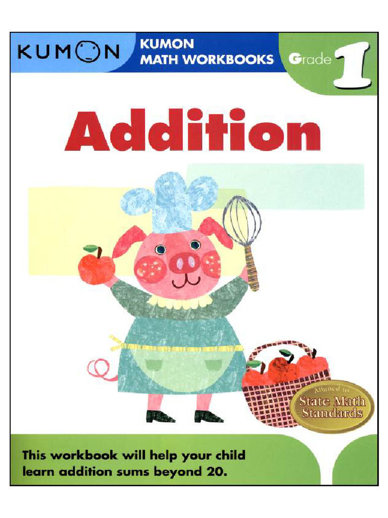 Grade 1 Аddition Kumon Math Workbooks | PDF