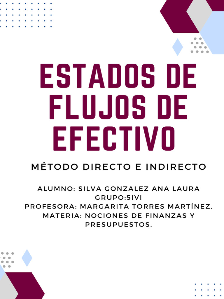 Estados de Flujos de Efectivo | PDF | Estado de flujo de efectivo ...
