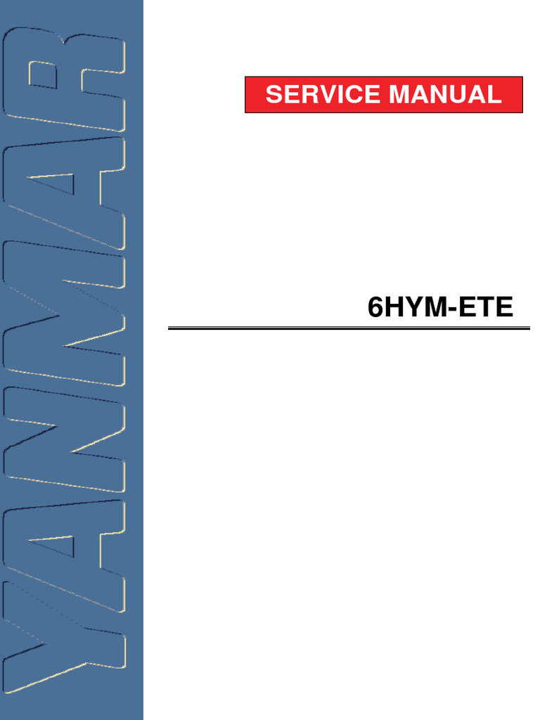 6HYM-ETE Service Manual | PDF