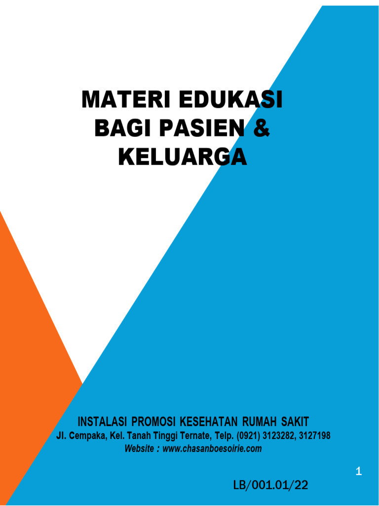 Rs Bukti Materi Edukasi Lembar-Balik-Edukasi-Pasien | PDF