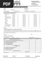 Uniform Receipt Acknowledgement | PDF